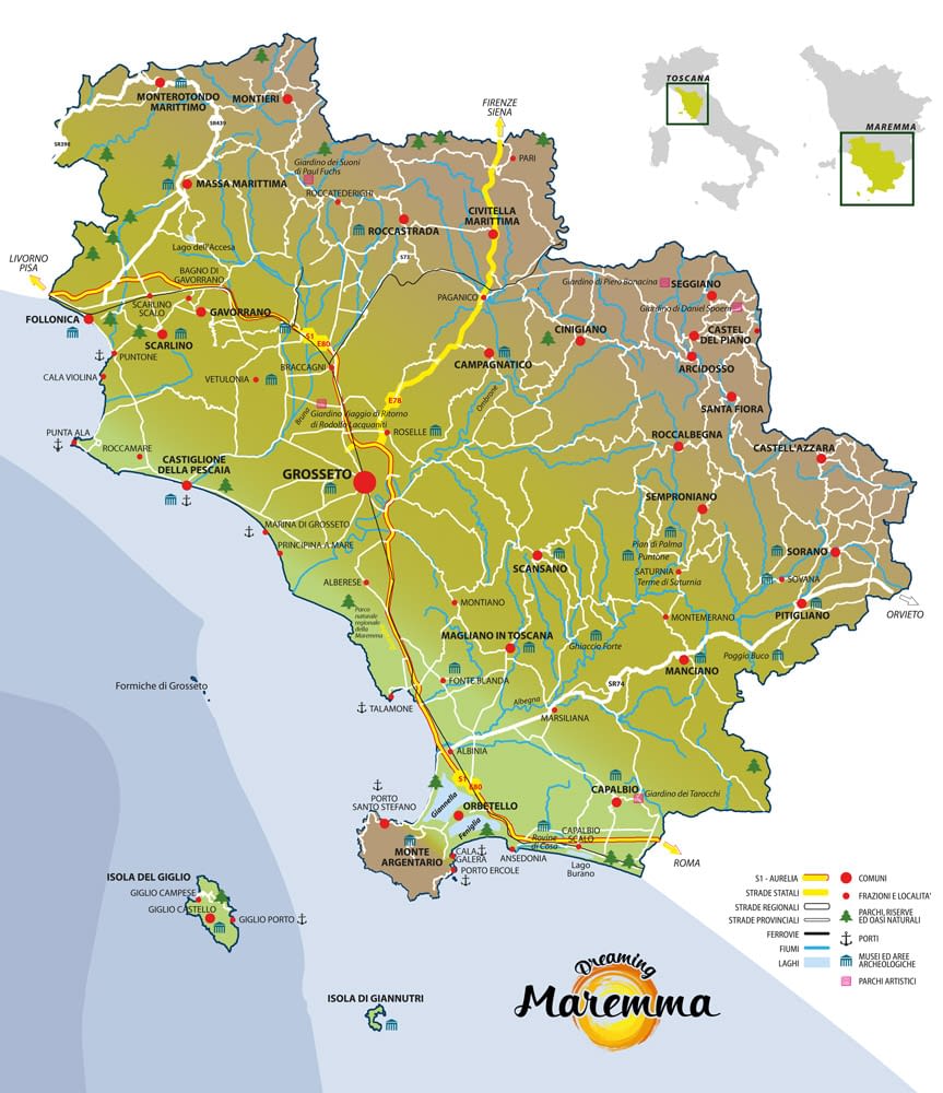 WINE TOUR PER LE STRADE DELLA MAREMMA TOSCANA – Dreaming Maremma